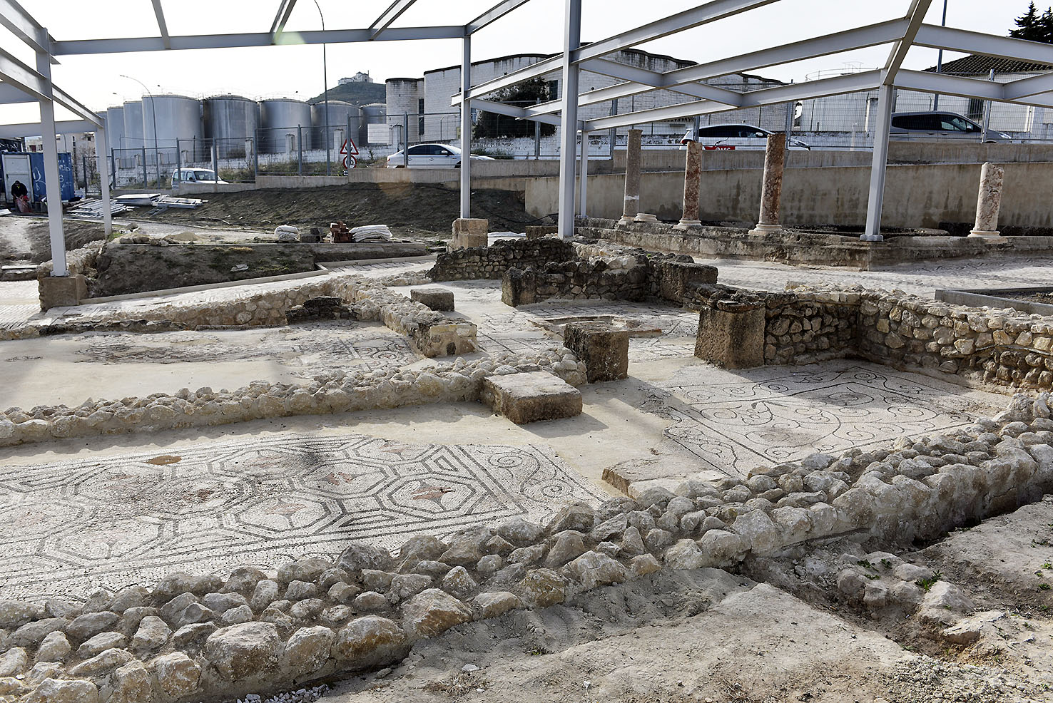 Se abre la Villa Romana de la Estación en Antequera, con el mayor ...