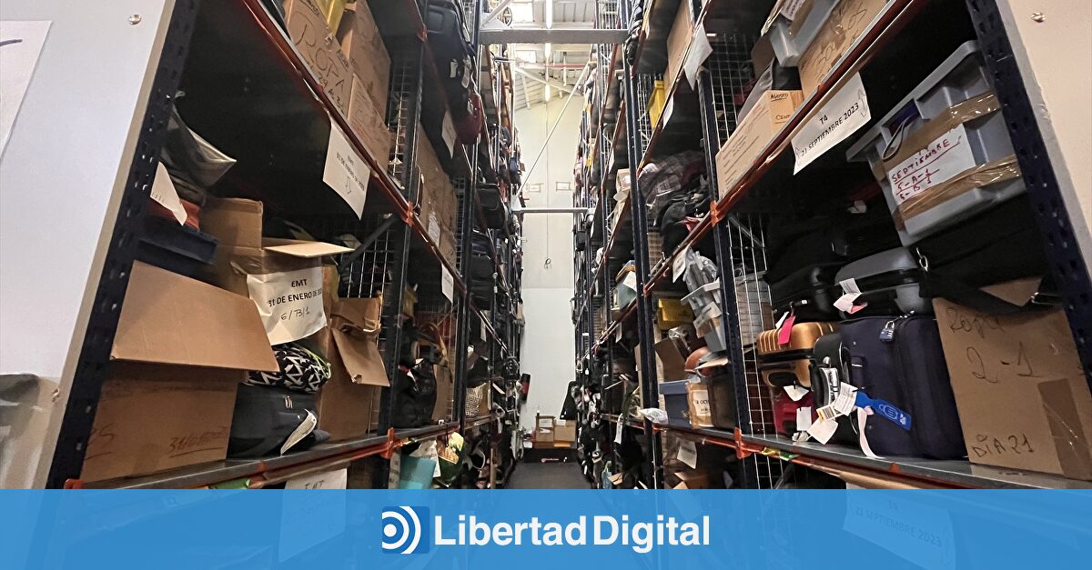 El lugar donde acaban los objetos perdidos de Madrid: drones ...