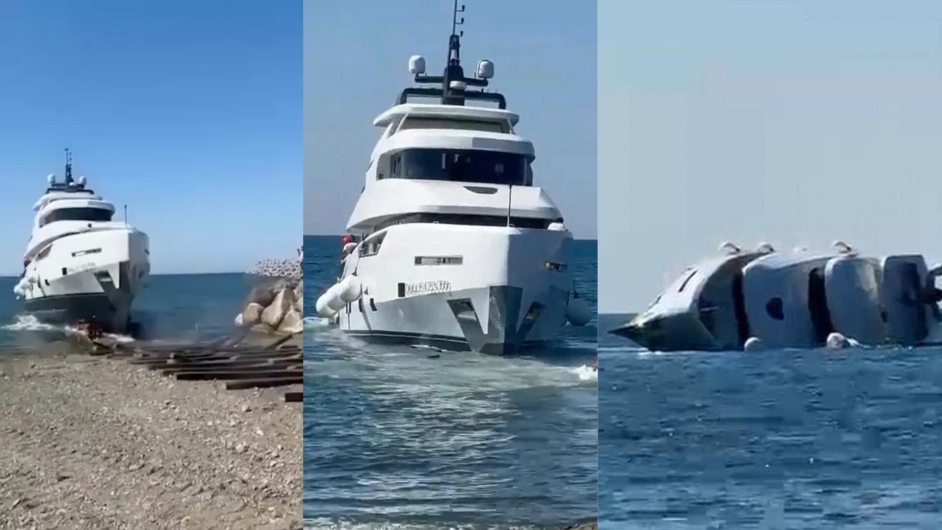 Un yate de un millón de dólares se hunde a los 15 minutos de zarpar en ...