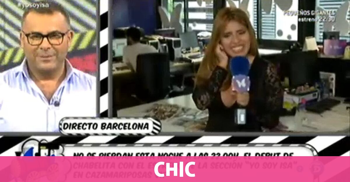 Chabelita debuta en la televisión con escotazo - Chic