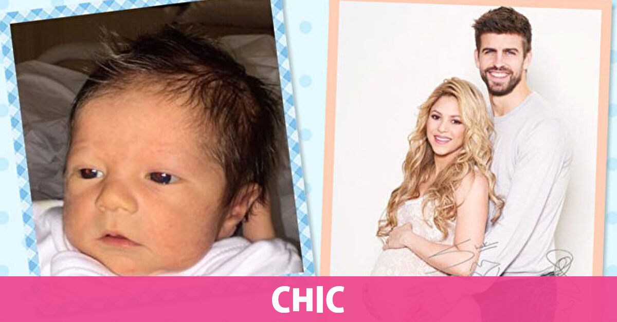 Shakira presenta oficialmente a Sasha - Chic