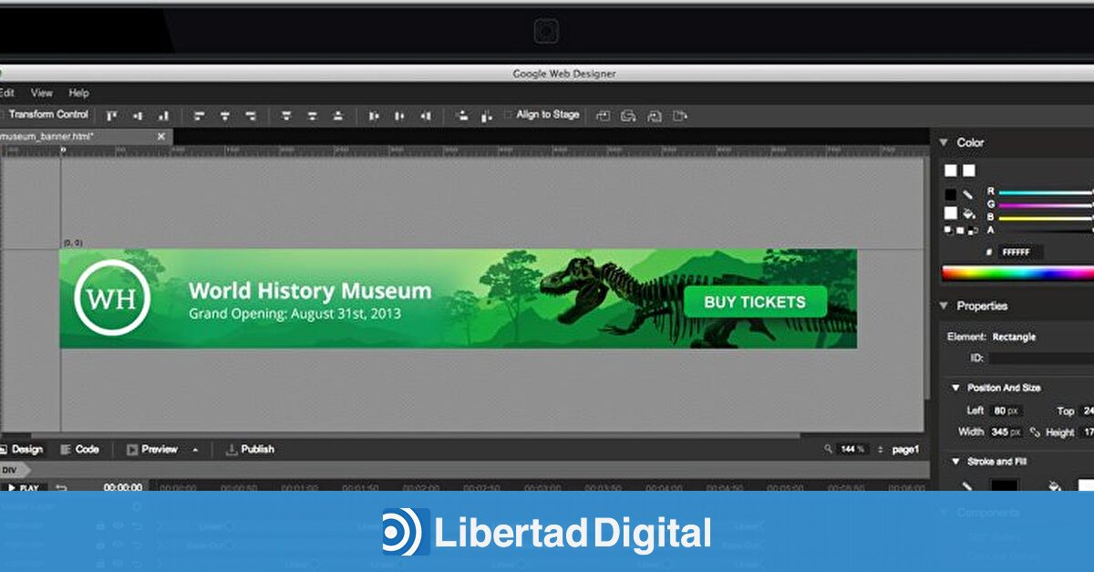 Web Designer, la herramienta de Google para crear anuncios web sin ...
