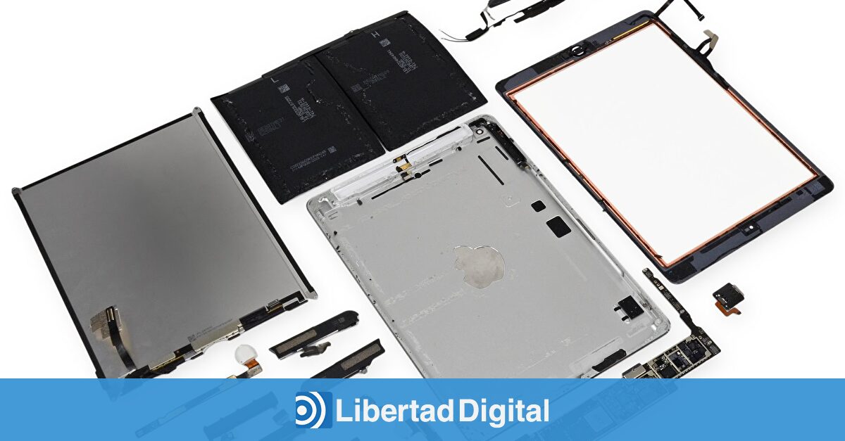 La pantalla del iPad Air es IGZO - Libertad Digital