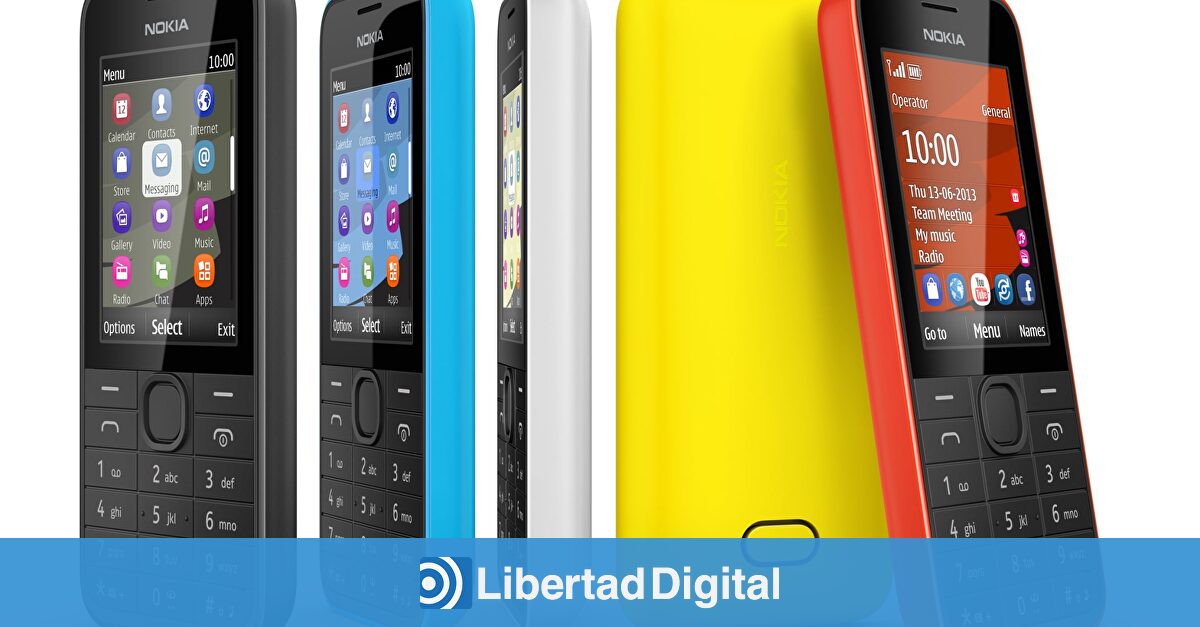 Nokia 207 y 208: dos móviles básicos con 3G por 52 euros - Libertad Digital