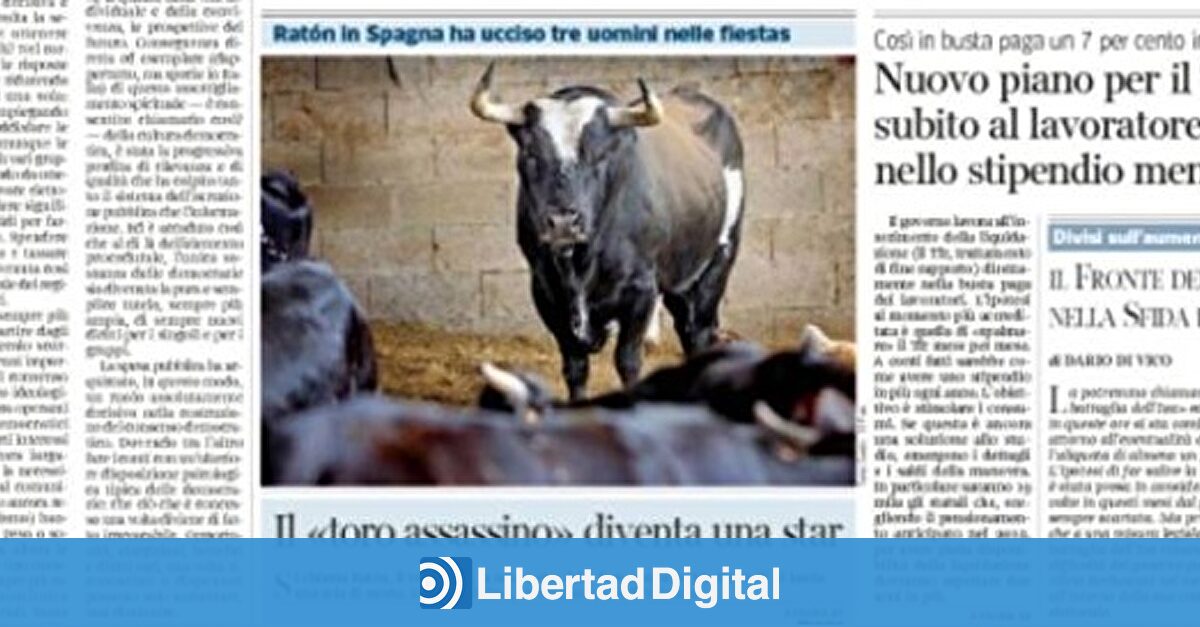 El toro Ratón se jubilará en septiembre en Sueca - Libertad Digital