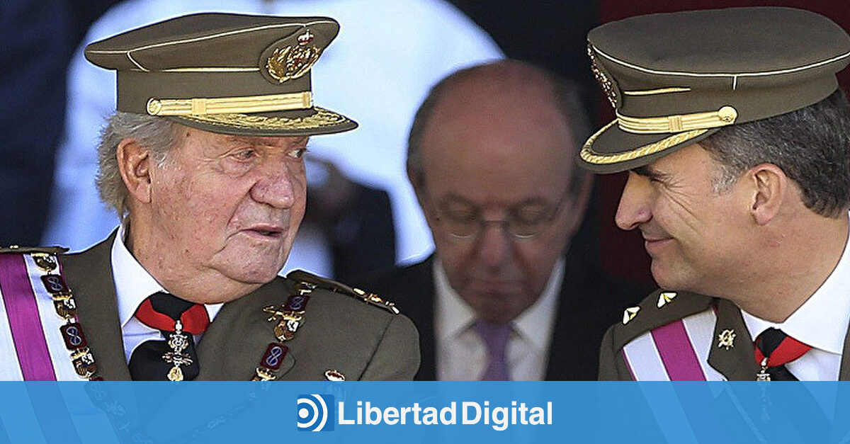 El Rey y el Príncipe, juntos tras el anuncio de abdicación - Libertad ...