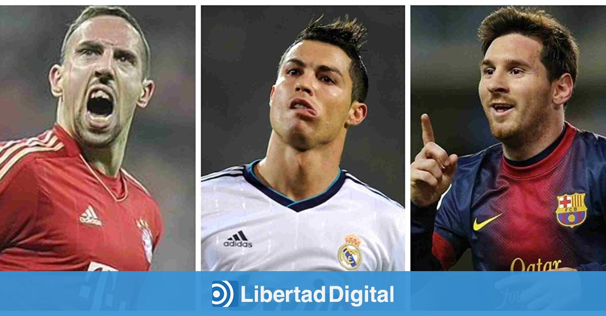 Cristiano, Messi y Ribéry, candidatos a mejor jugador de Europa ...