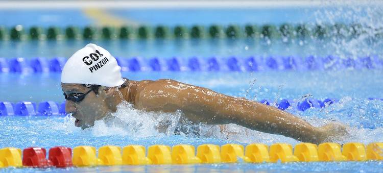 Omar Pinzón, mejor nadador colombiano, sancionado por consumo de ...