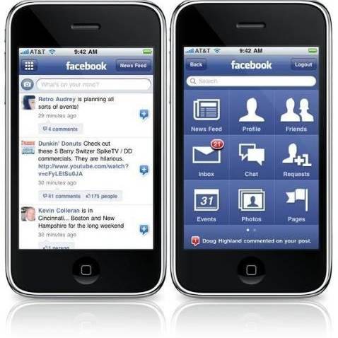 Facebook 3.1 para iPhone tendrá notificaciones push - Libertad Digital