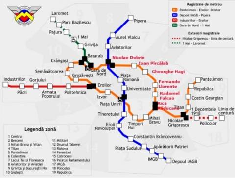 Falcao y Llorente, estaciones del metro de Bucarest - Libertad Digital