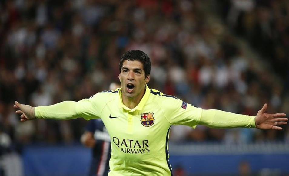 Luis Suárez lanza al Barcelona ante el Paris Saint Germain y ya mira a ...
