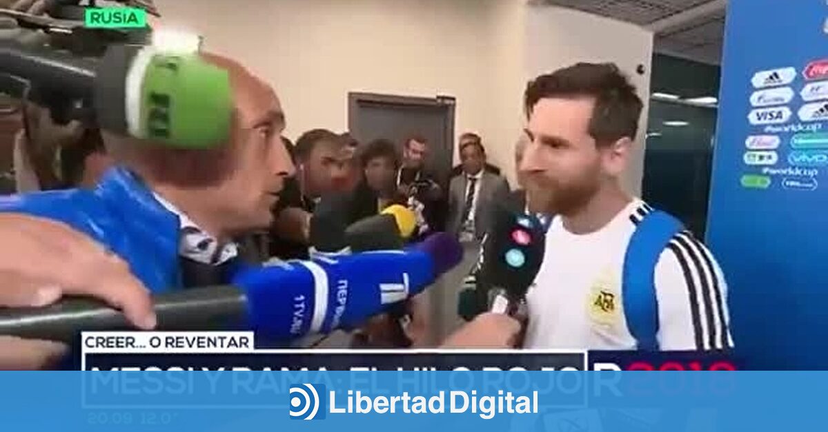 El deslumbrante detalle de Messi con un periodista - Libertad Digital