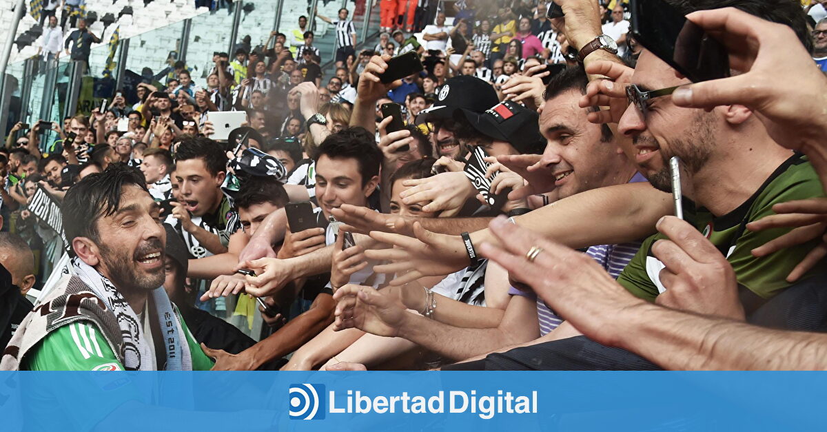 El tiempo se paró en Italia: Buffon dijo adiós a la Juventus - Libertad ...