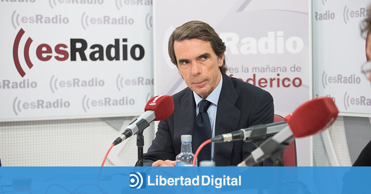 José María Aznar: "No podemos estar en un golpe de Estado permanente ...