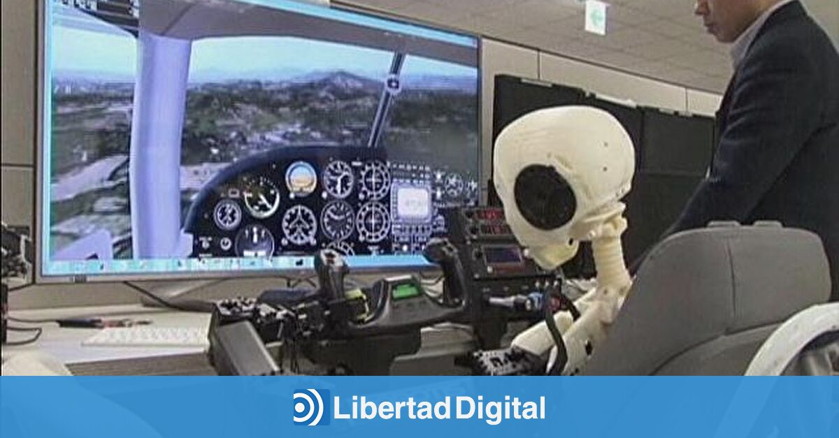 Pibot, el robot humanoide que pilota aviones - Libertad Digital