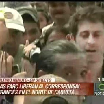Las Farc liberan al periodista francés, Romeo Langlois - LDTV